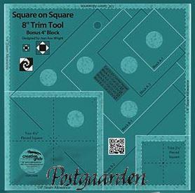 8" Square on Square Trim Tool - Patchworklineal | POSTGAARDEN ...