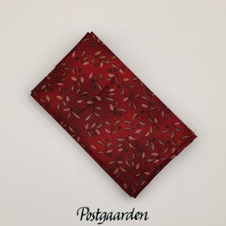 FQ7944 Rød med blade - patchworkstof - POSTGAARDEN | Patchwork- , Strik og Broderi Butik online ...