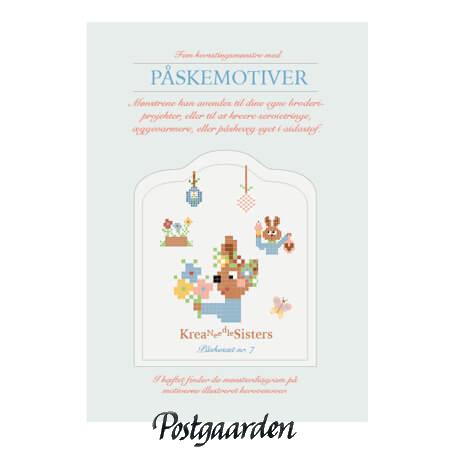 Påske 7 - Broderimønster - POSTGAARDEN | Patchwork- , Strik og Broderi Butik online & Hjørring