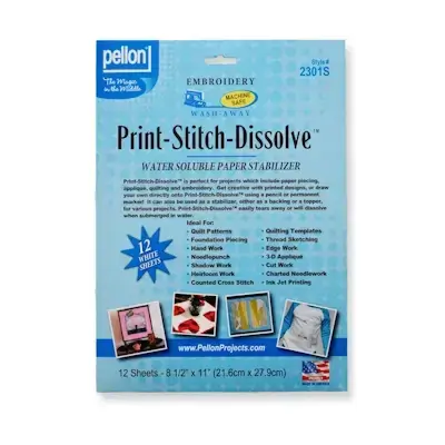 Print - Stitch - Dissolve - POSTGAARDEN | Patchwork- , Strik og Broderi ...